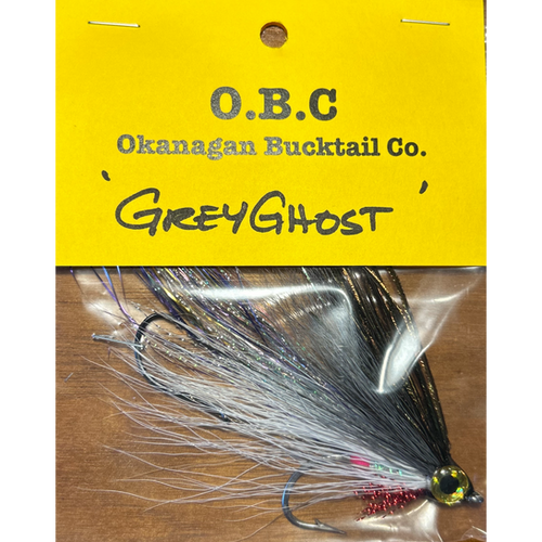 Grey Ghost - Bucktail | Okanagan Bucktail Co