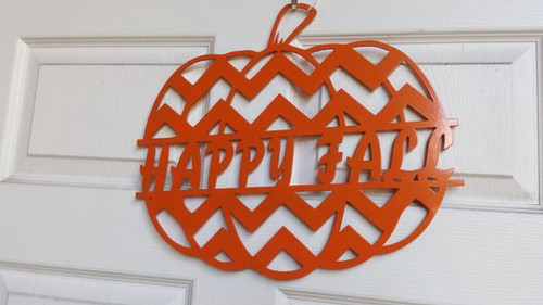 Happy Fall Pumpkin Sign | Mysite