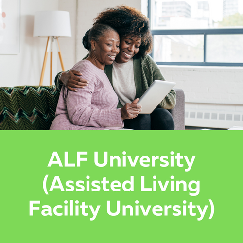 ALF University (Assisted Living Facility University) | alfatircrawford