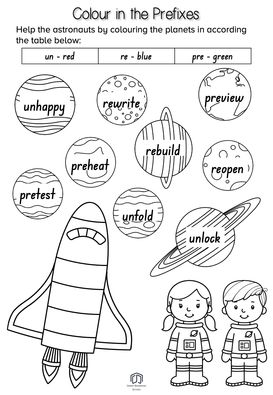 Suffixes Worksheets
