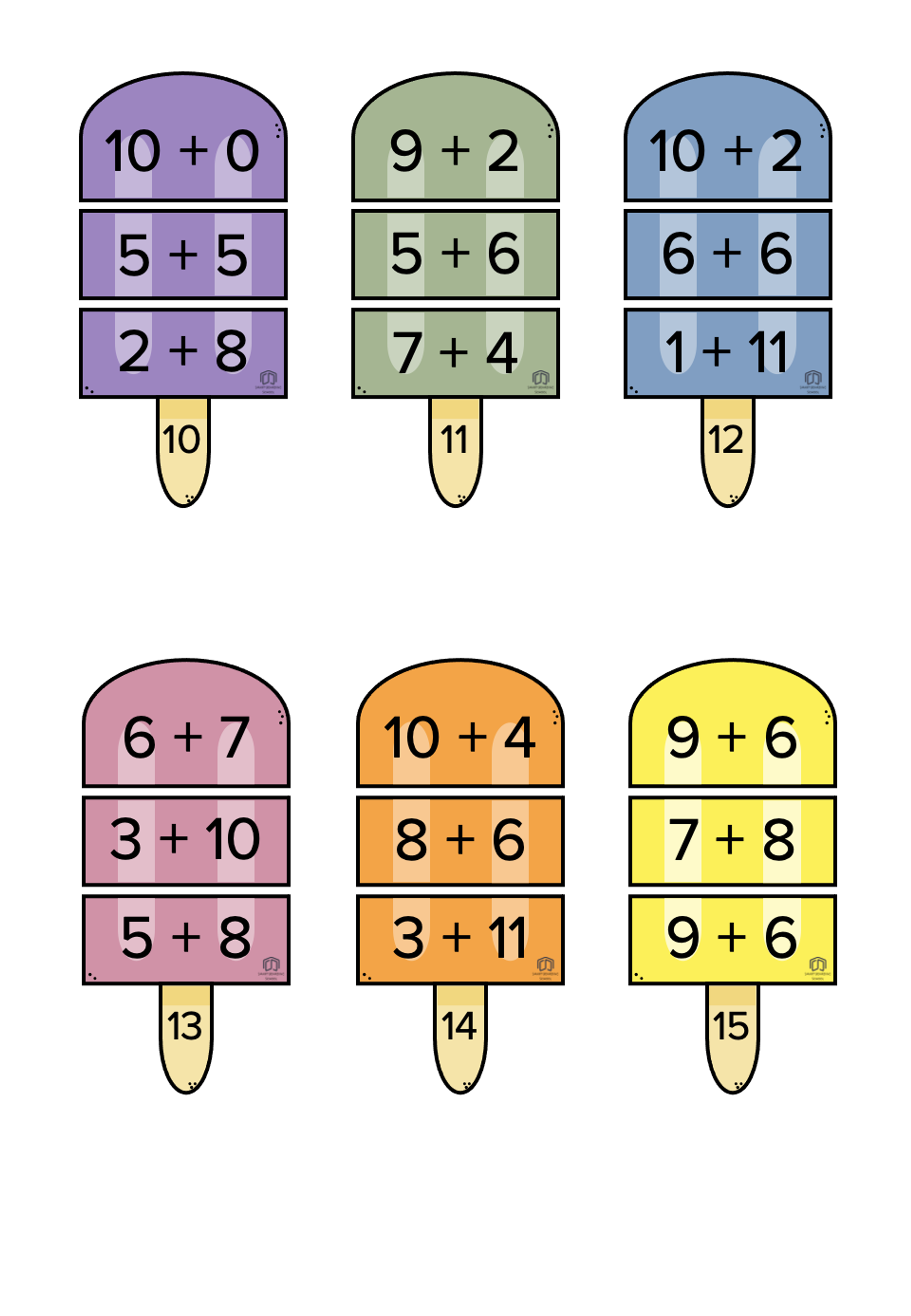 Year 1 Maths Worksheets
