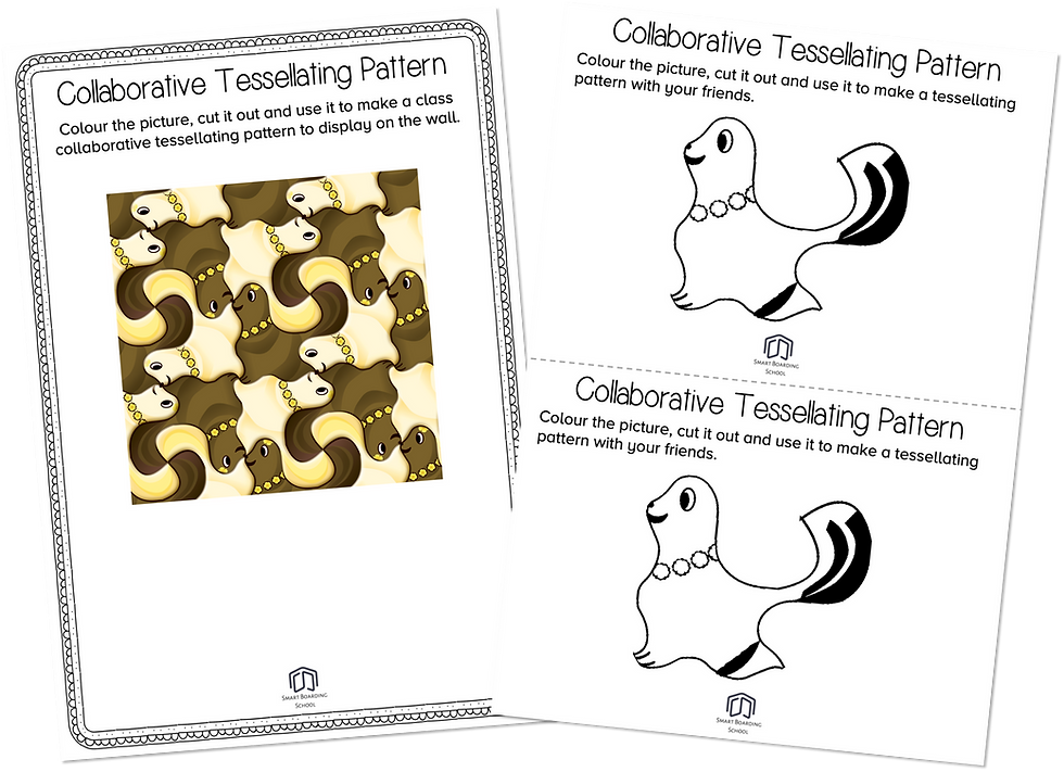 Tessellation Worksheet