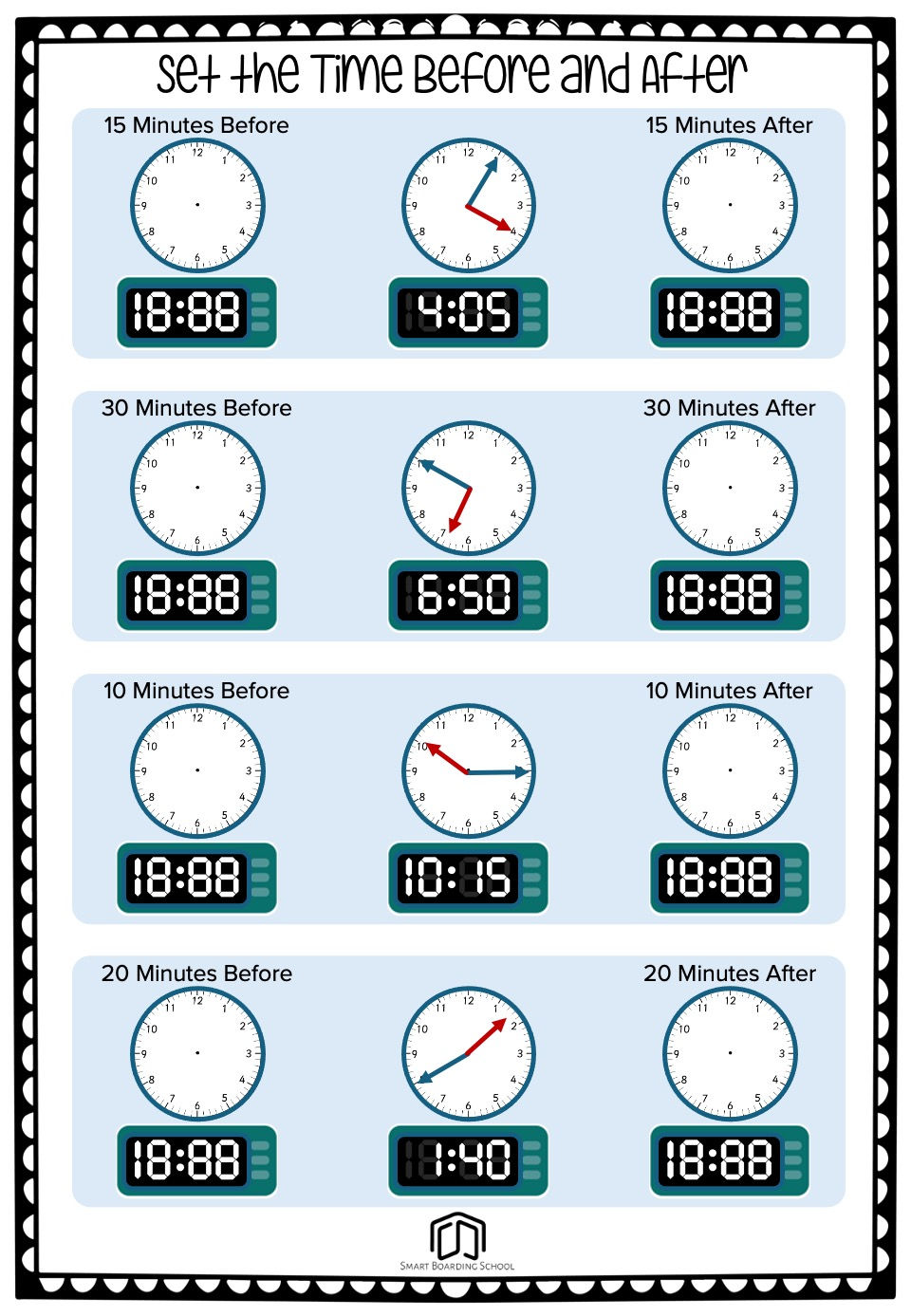 Learn to Tell the Time Watch