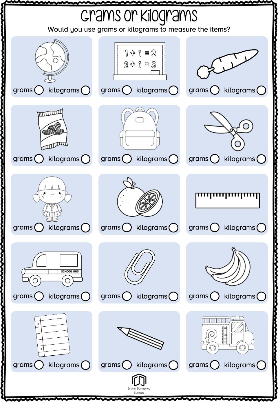 Measuring Mass for Kids