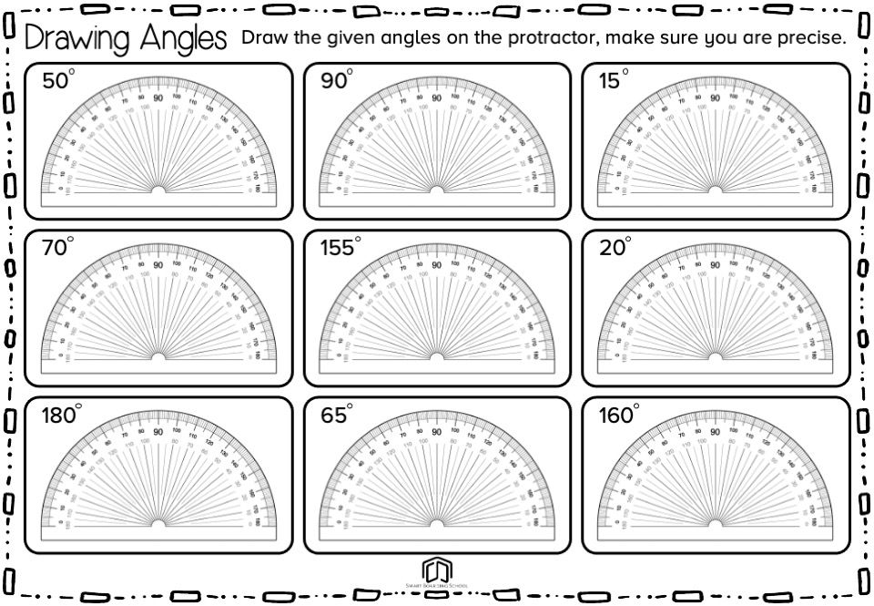 Printable Protractor