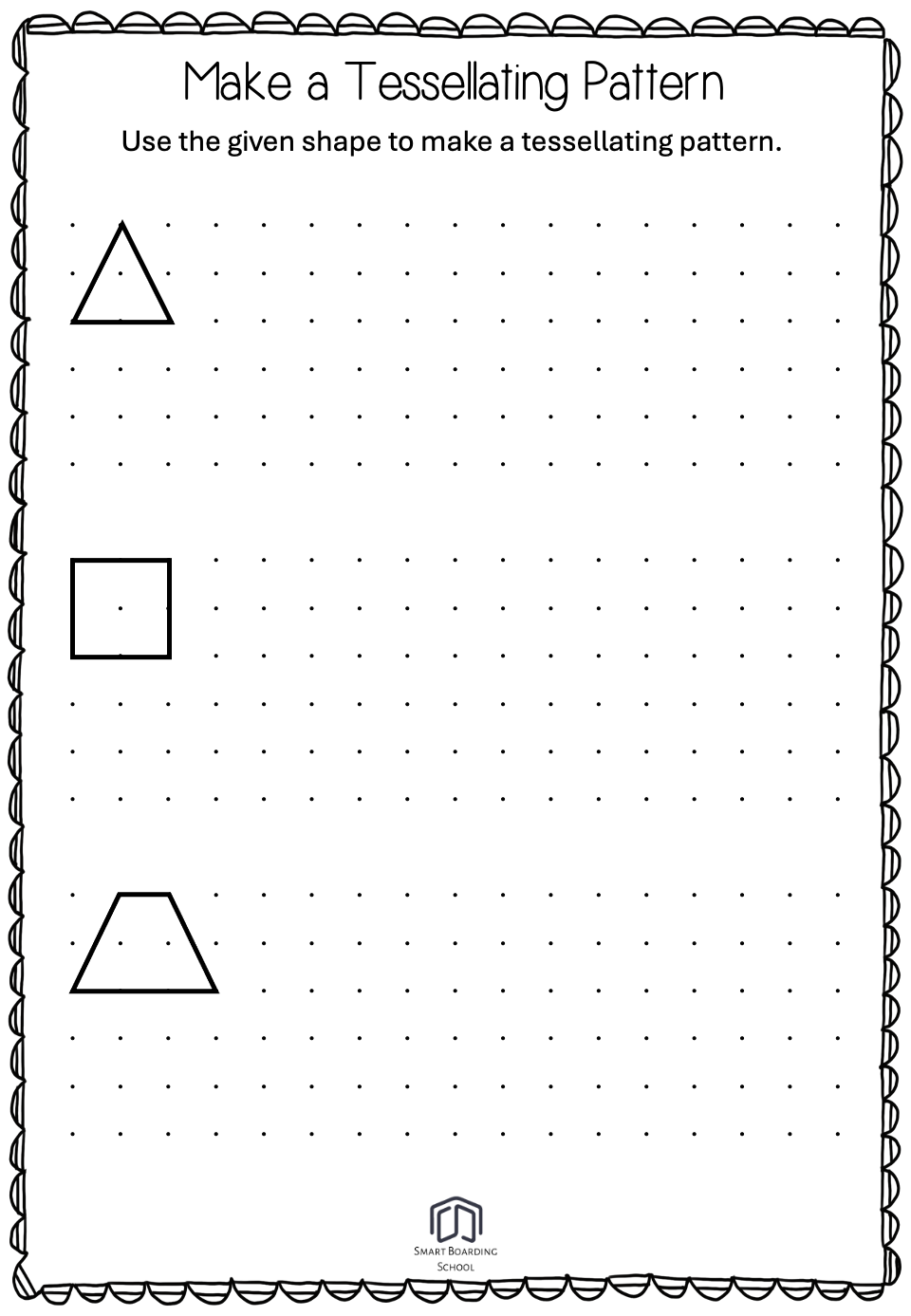 Tessellating Worksheet