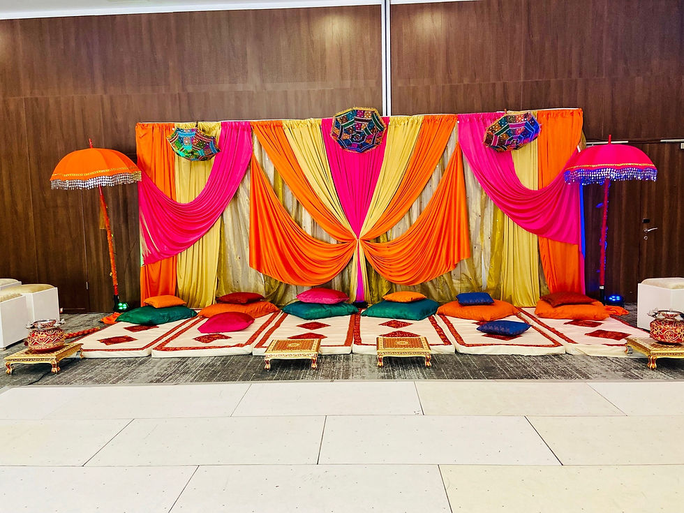 Indian Wedding Accessories: Mandap Hire