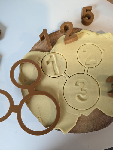 *Seconds* Part Part Whole Playdough Cutters | Cairdy Makes