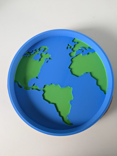 Earth Sensory Tray | Cairdy Makes