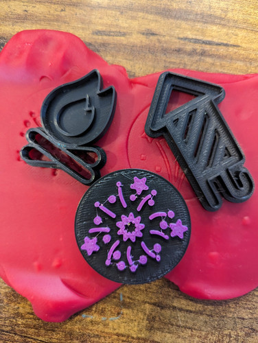 Firework Playdough Set | Cairdy Makes