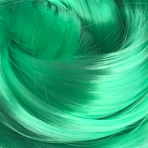 Chartreuse Polypropelene Doll Hair | Doll Hair Emporium