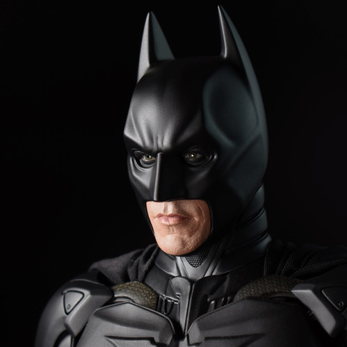 PAINTED - Deluxe Screen Accurate - The Dark Knight Cowl | OT-Customs