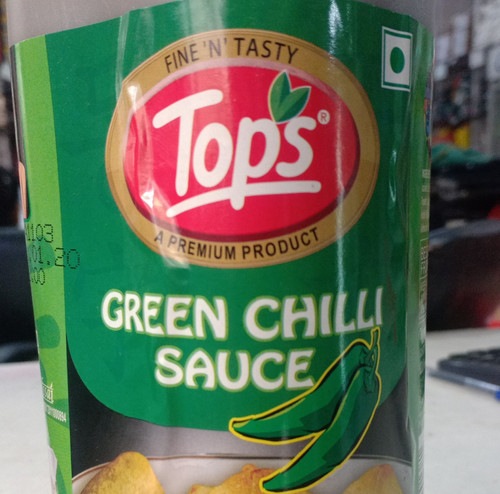Tops Green Chilli Sauce 1.15 kg | sehgal traders