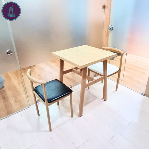 Restaurant Dining Set 2-Seater H-Leg | Beginning of Things