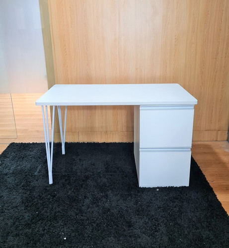 FABRO Premium 120cm Table with Pedestal Cabinet | Beginning of Things