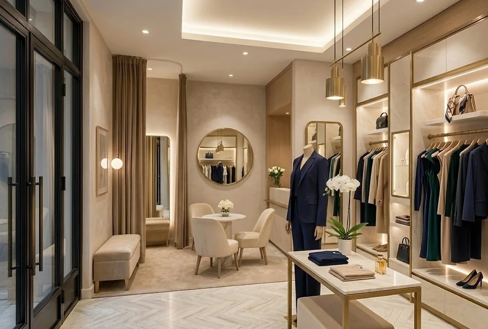 Compact Cloth Boutique Interior Design Ideas for Small Shops