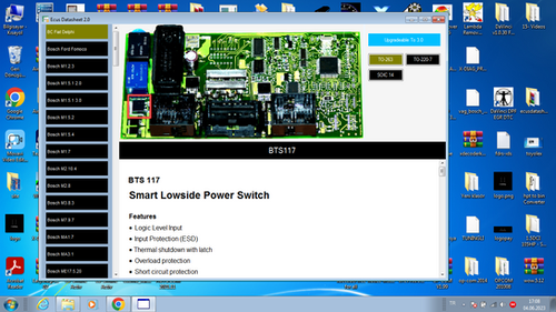 Ecus Datasheet Software | Cadiag