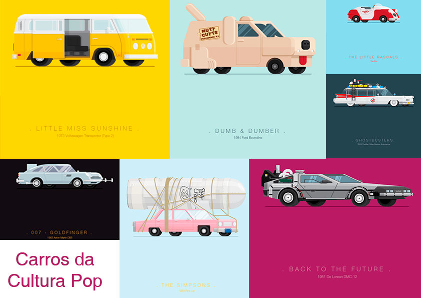 Carros da Cultura Pop