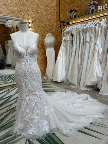 Stella York Mermaid in Nude | Bride-Cycle