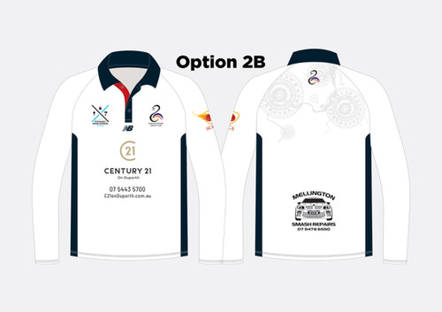 MCC White Playing Shirt, Long Sleeve | Maroochydore Cricket