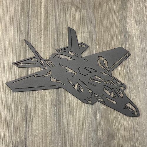 Mach Speed Dominance - Fighter Jet Metal Sign | Northwest Custom Met