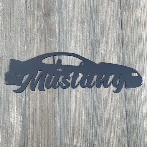 4th Gen Mustang: Metal Sign Cutout (1994-2004) | Northwest Custom Met