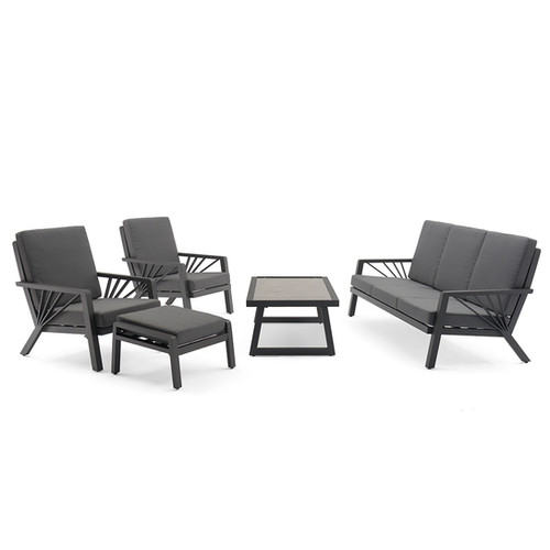 Casella 4 Seater Outdoor Lounge Sofa Set | HelloFurniture
