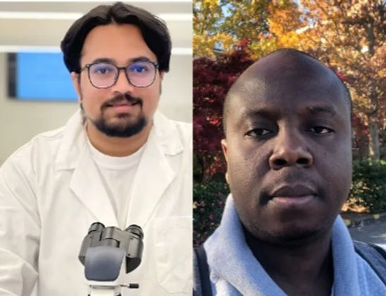 Welcome PhD Students Ocean and Stephen!