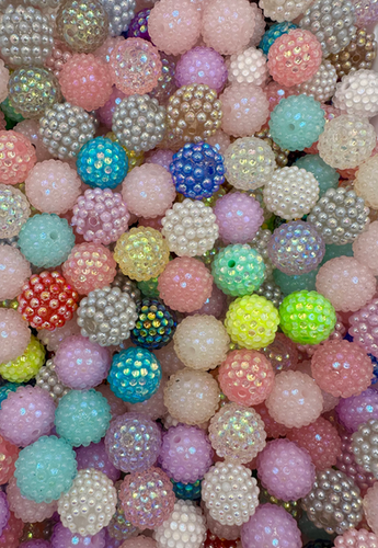 UV Cat Eye Bubble Beads - 20mm | My Site