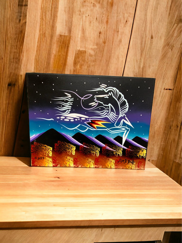 Spirit Horse 2 - Original by Sam Two Bulls | mysite