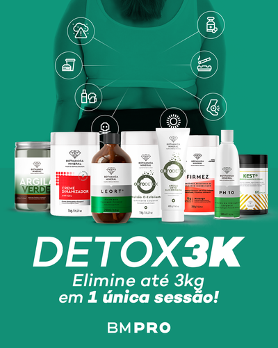 DETOX 3K - Elimine até 3kg em 1 Única Sessão | BM PRO