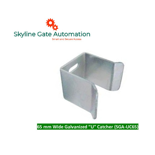 65mm Wide 'U' Catcher - Secure Your Sliding Gate | Skyline Gate Automation