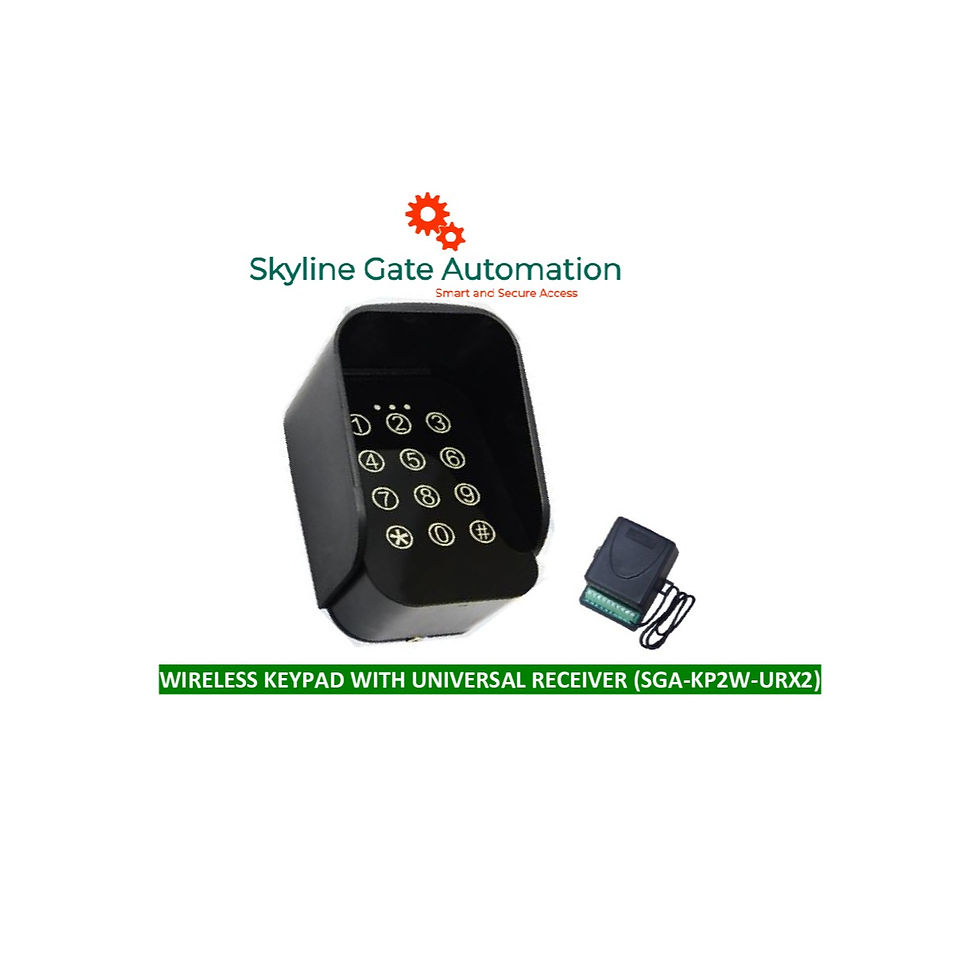 Wireless Keypad With Universal Receiver | Skyline Gate Automation