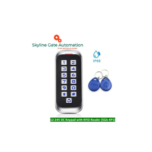Vandal Proof Keypad with RFID Reader - Skyline Gate Automation