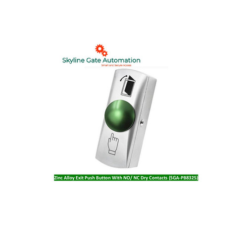 Green Mushroom Head Exit Button | Skyline Gate Automation - Tarneit VIC