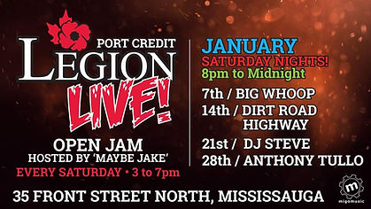 EVENTS | The Port Credit Legion | Ontario