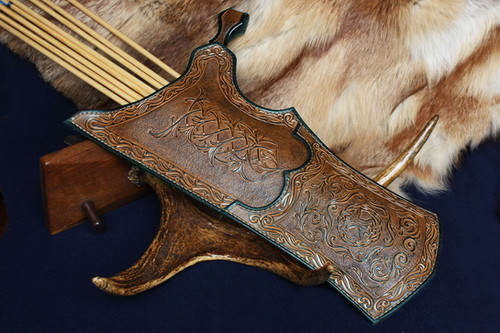 Arabesque Tree Ottoman Quiver | FourHorsemenLeather