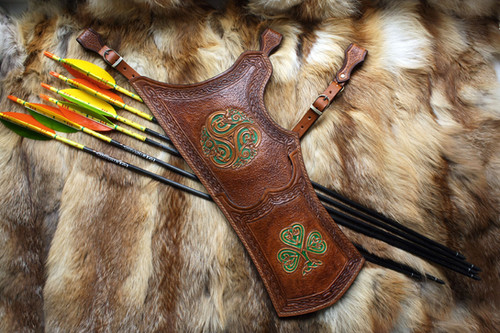 Traditional Ottoman Field Quiver - Celtic Trefoil Design ...