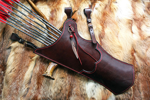 Traditional Ottoman Field Quiver - Standard Design with Decorative ...