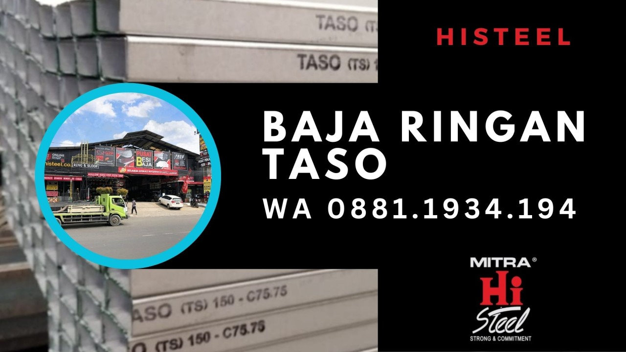 Baja Ringan Taso di Jakarta WA 0881.1934.194 - HiSteel Jakarta