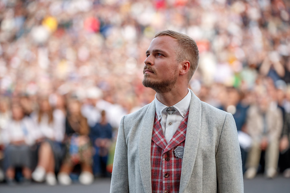 Dirigent, laulja, looja, rockimees, harpedžist Valter Soosalu