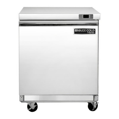 Maxx Cold - MVR29UHC V-Series 1 Door UC Refrigerator, in Stainless ...