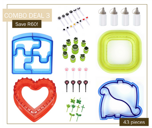 Combo 3, 43 pieces | Munchly