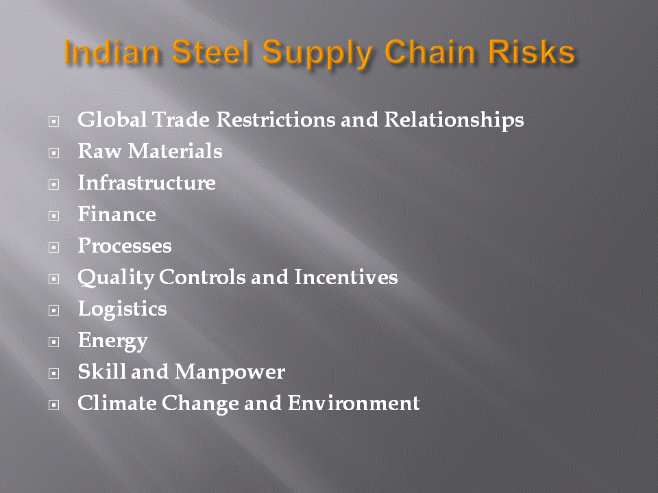 Top Supply Chain Risks for Steel Industry