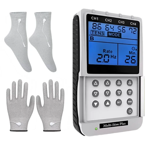 Multi-Stim Plus Rechargeable TENS Machine + Arthritis Electrodes ...