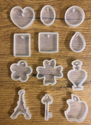 Silicone 12pc Pendant Mould Set | art-stop