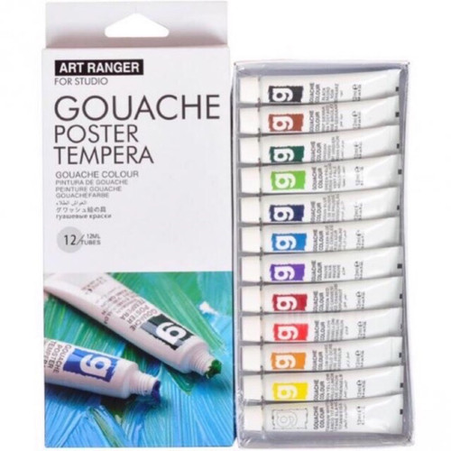 Art Rangers Gouache Poster Tempera Set of 12 | art-stop
