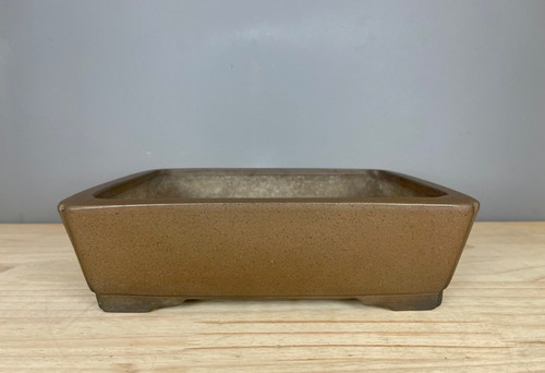 Tokoname bonsai pot - Gyouzan (mr. Nakano Yukizou) - 28,2 x 24,5 x 8,3 ...