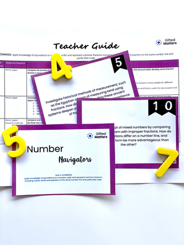 Number Navigators Year 6 AC9M6N03 | Thrive Central