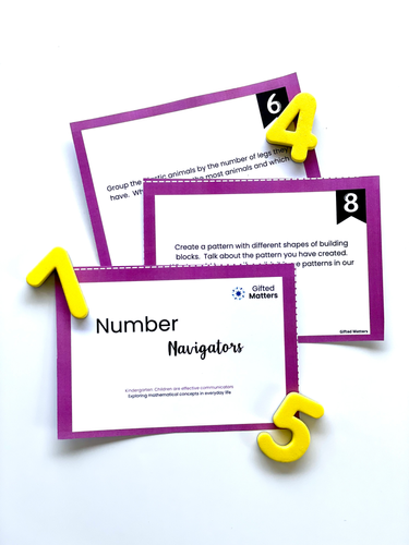 Number Navigators Cards - Kindergarten | Thrive Central